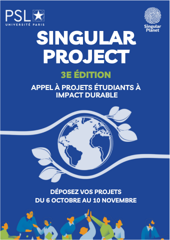 Singular Projects 2025: Appel à projets étudiants durables | PSL