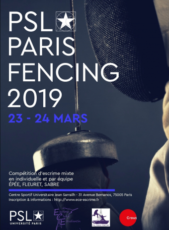 PSL Paris Fencing 2019 | PSL