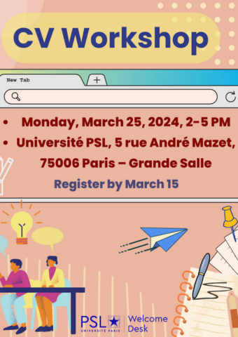 💼CV workshop | PSL